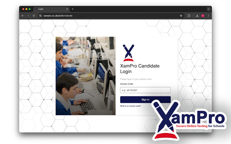 XamPro Platform Login | Secure Access for UK Schools & Colleges